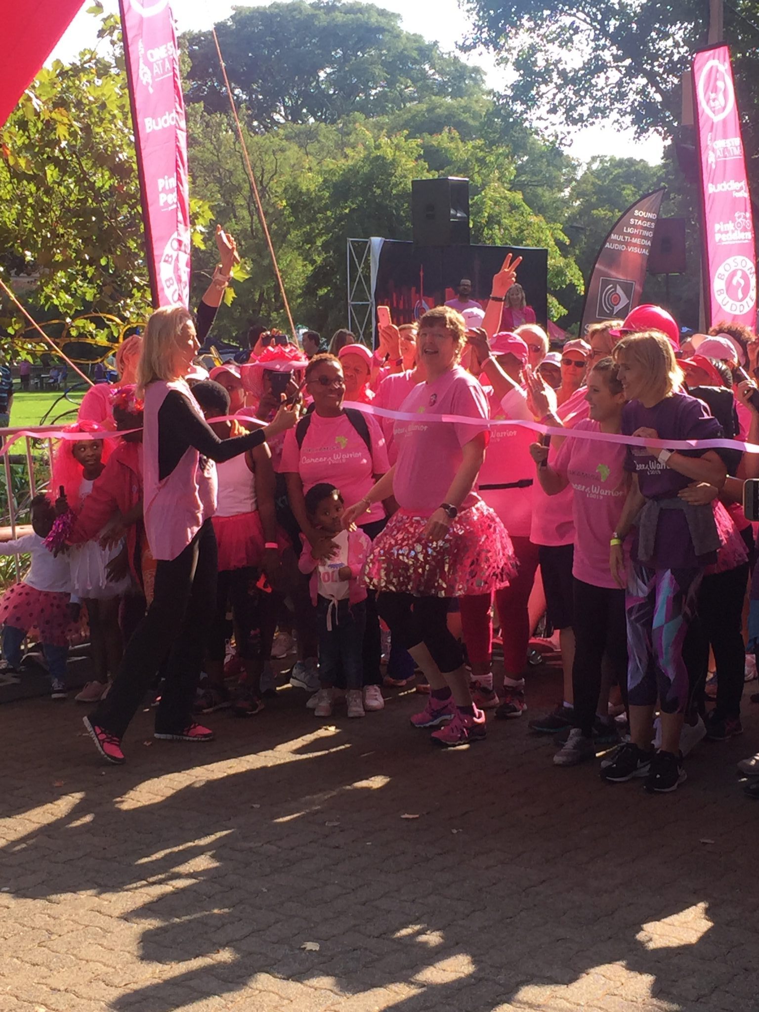 One Step at a Time Cancer Warrior Walk at the Johannesburg Zoo